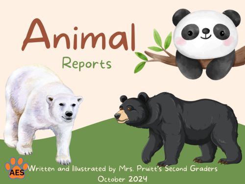 Book Creator | Animal Reports
