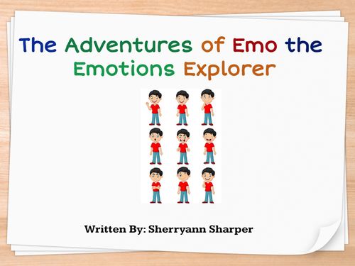 Book Creator | Emo the Emotions Explorer