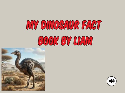 Book Creator | Dinosaur Book