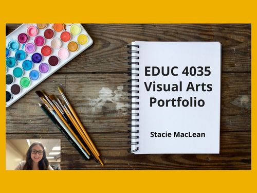 Book Creator | EDUC 4035 Visual Arts Portfolio