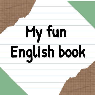 Book Creator | My fun English book