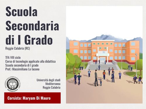 Book Creator | CONTESTO: Classe-Presentazione della studentessa