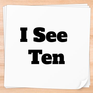 Book Creator | I See Ten