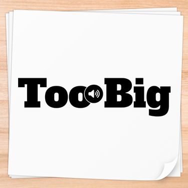 Book Creator | Too Big