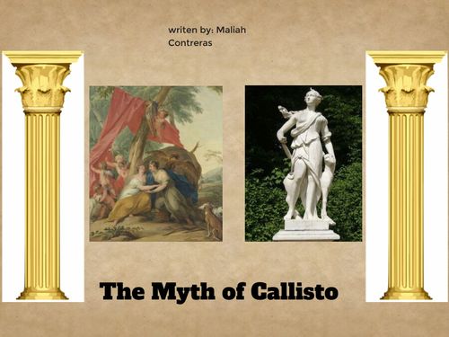 Book Creator | The Myth of Callisto