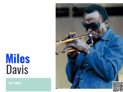 Book Creator | Miles Davis