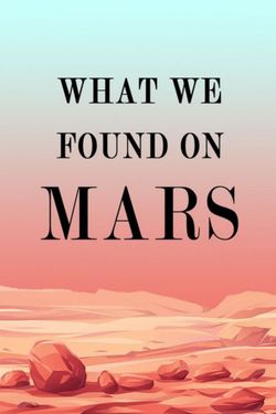 Book Creator | What We Found On Mars