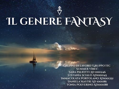 Book Creator Il Genere Fantasy