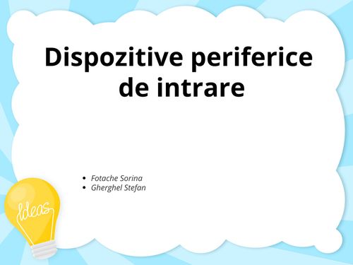 Book Creator | Dispozitive Periferice de Intrare