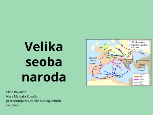 Book Creator | velika seoba naroda