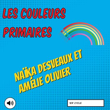 Book Creator | Les couleurs primaires