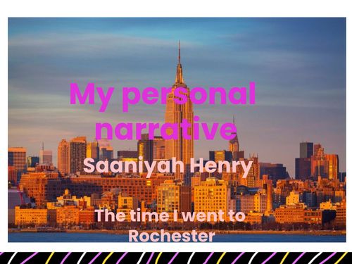 Book Creator | Personal Narrative