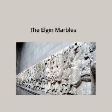 Book Creator | The Elgin Marbles