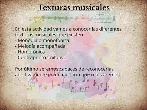 Book Creator | Texturas musicales