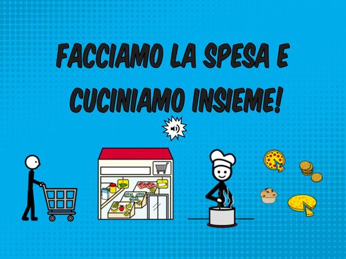 Book Creator | Facciamo la spesa e cuciniamo insieme!