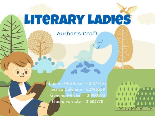 Book Creator | English 479 Author's Craft