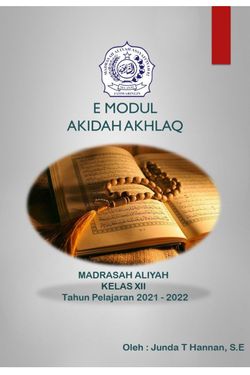 Book Creator | AKIDAH AKHLAQ XII