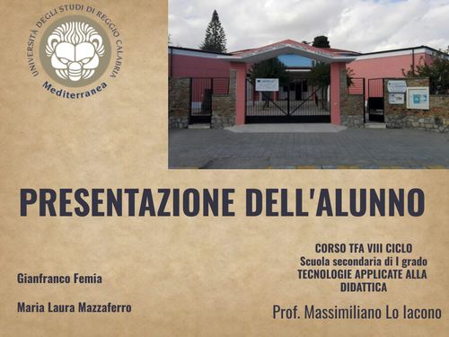 Book Creator | Presentazione dell'alunno