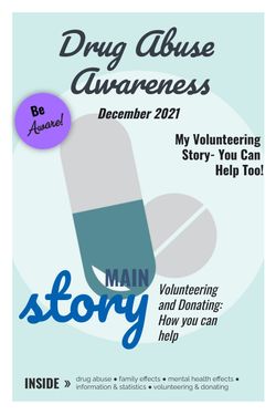 Book Creator | Drug Abuse Awareness Magazine