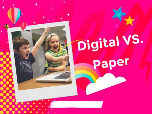 Book Creator | "Turning the Page: Digital vs. Paper Books in Early ...
