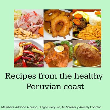 Book Creator | Healthy recipes from the Peruvian coast.