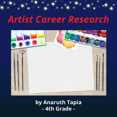 Book Creator | Artist Career Research