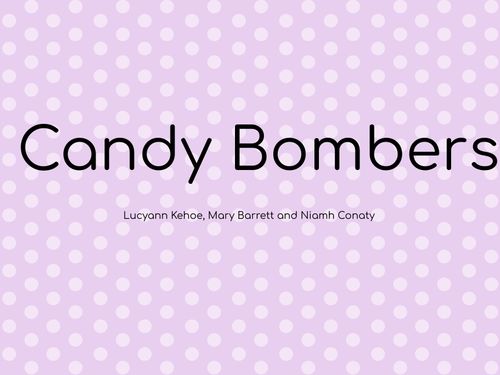 Book Creator | Candy Bombers