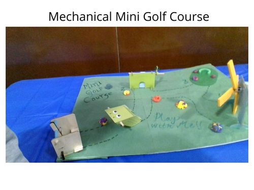 Book Creator | Mechanical Mini Golf Course