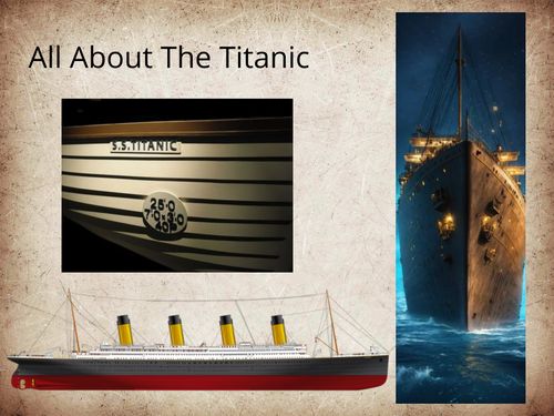 Book Creator | Titanic