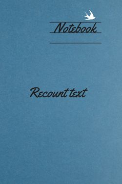 Book Creator | Recount text