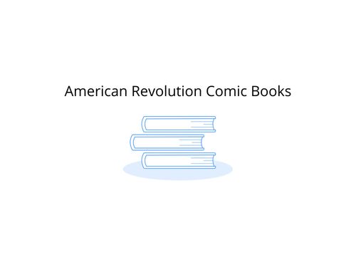 Book Creator | American Revolution Comic Books