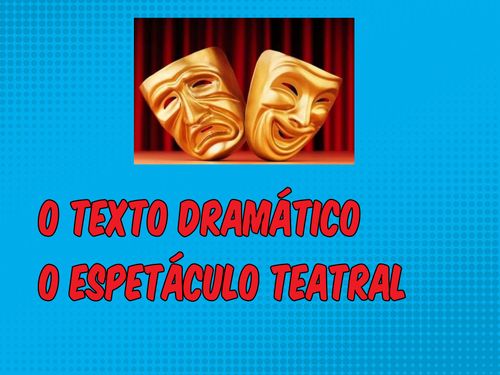 Book Creator | O texto dramático.