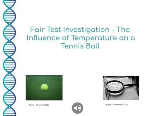 Book Creator | Fair Test investigation - The Influence of Temperature ...