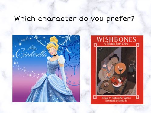 Book Creator | Compare Characters in a story - year 2