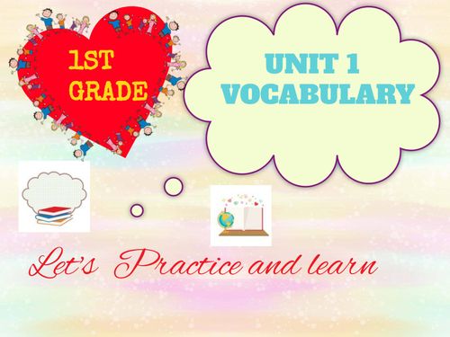 Book Creator | UNIT # 1 SCHOOL OBJECTS