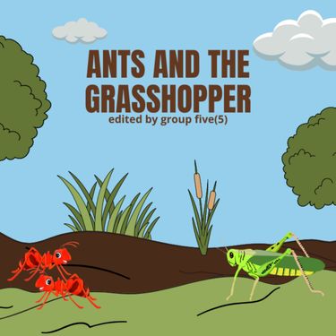 Book Creator | Ants and the grasshopper