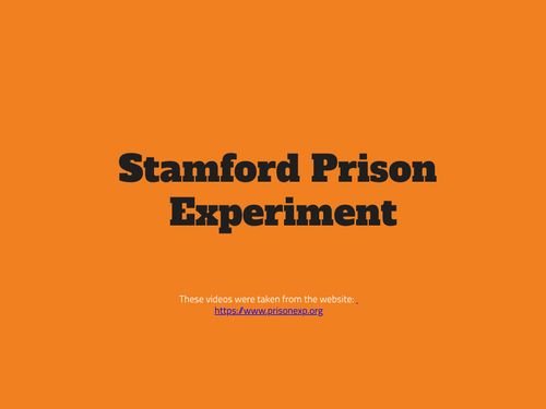 Book Creator | Stamford Prison Experiment