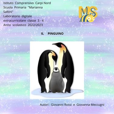 Book Creator | Il pinguino