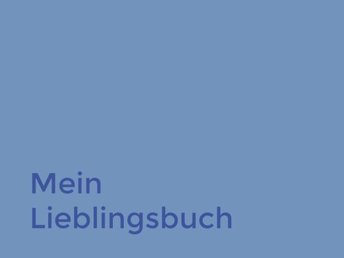 Book Creator | Mein Lieblingsbuch