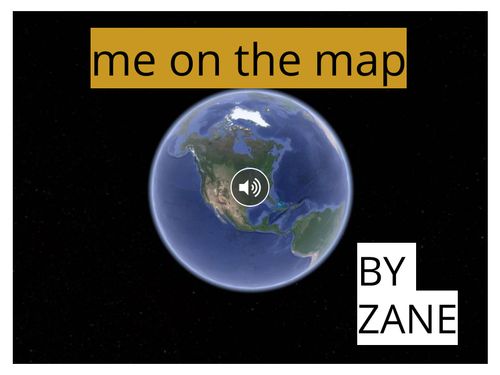 Book Creator | Me on the Map - Zane