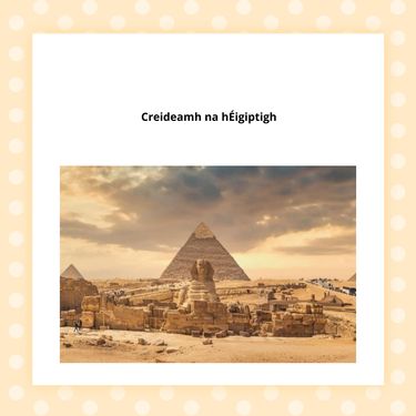 Book Creator | Creideamh na hÉigptigh