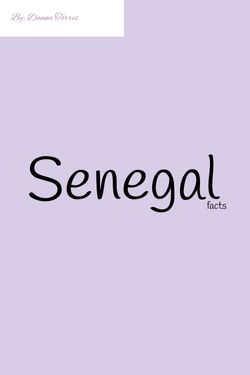 Book Creator | Facts About Senegal