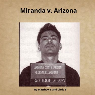 Book Creator | Miranda v. Arizona