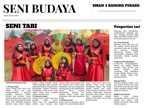 Book Creator | SENI TARI