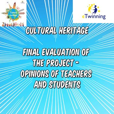 Book Creator | Final Evaluation of the project "Cultural Heritage"