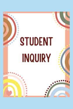 Book Creator | Student Inquiry