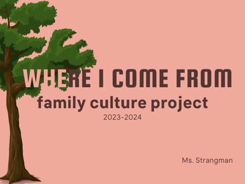 Book Creator | My Family Culture Project