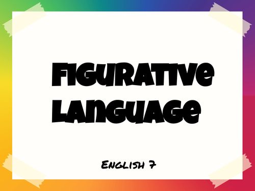 Book Creator | Figurative Language