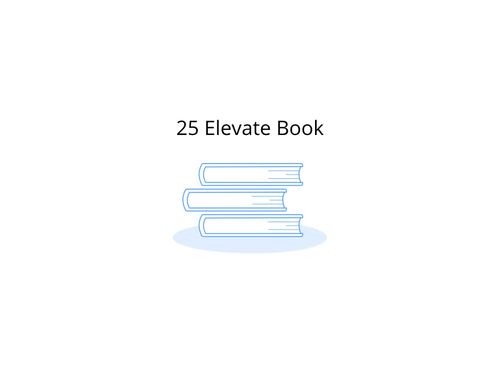 Book Creator | 25 Elevate Book