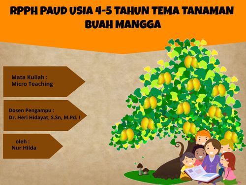 Book Creator | Contoh RPPH PAUD